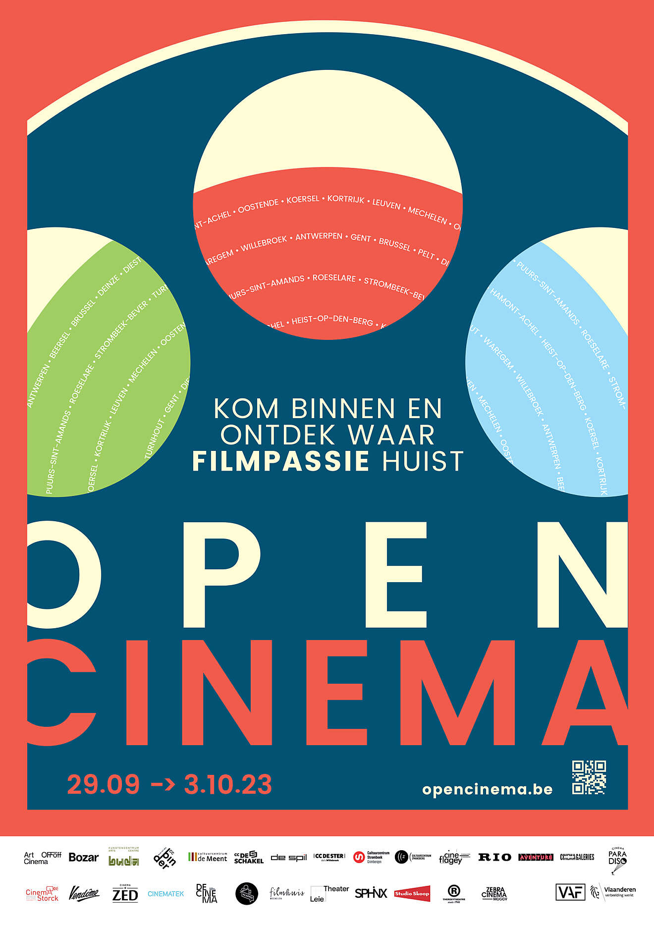 Tweede editie Open Cinema-campagne | Vlaams Audiovisueel Fonds